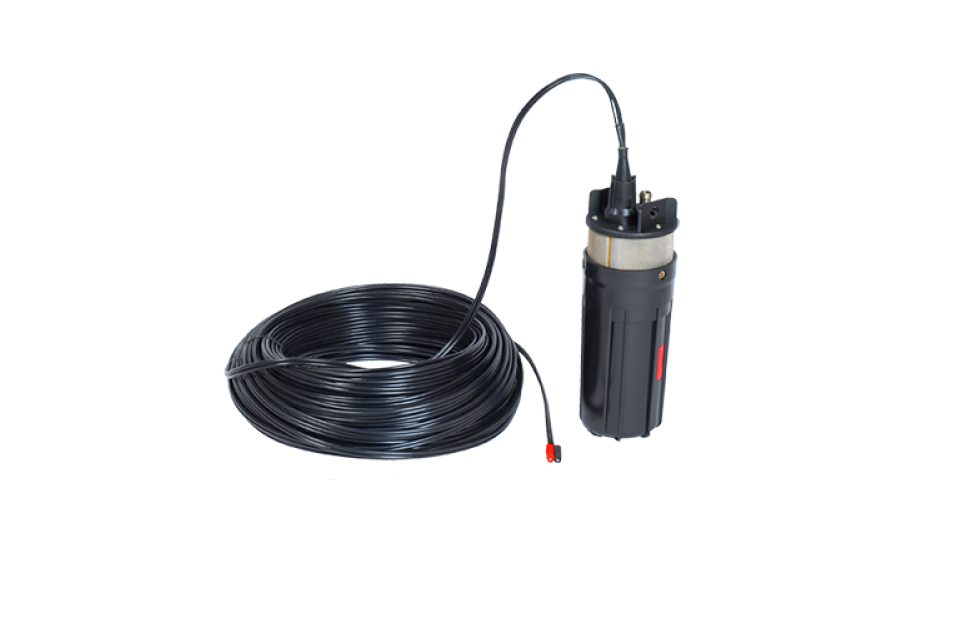 Abyss DTW 220ft Pump for deep continuous groundwater sampling